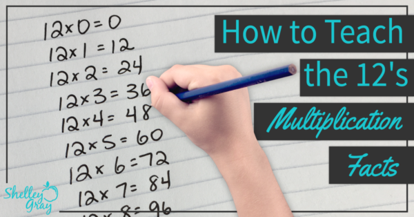 How to Teach the 12 Times Table So It Really Makes Sense - Shelley Gray