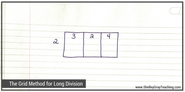 The Grid Method for Long Division - Shelley Gray