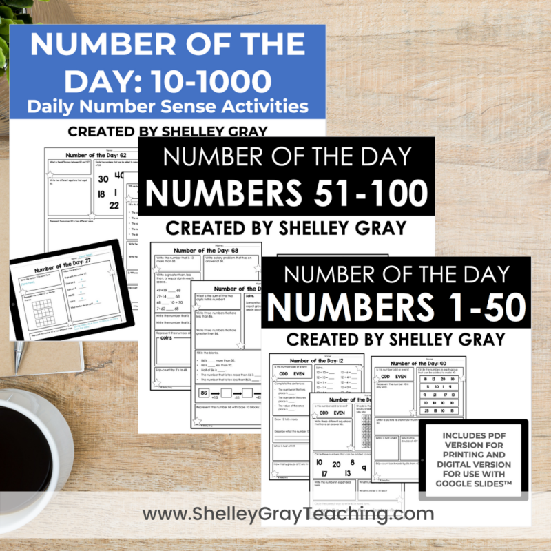 Ten Important Things to Include in Your Number of the Day Routine ...