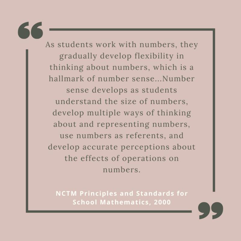 The Power of Early Number Sense: How to Support Curiosity in K-2 ...