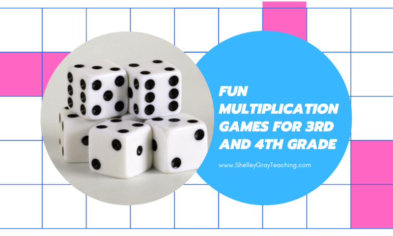 Fun Multiplication Games for 3rd and 4th Grade (help them master the ...