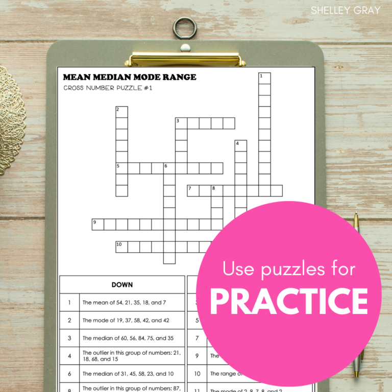 Teaching Mean, Median, and Mode? Try these creative ideas! - Shelley Gray