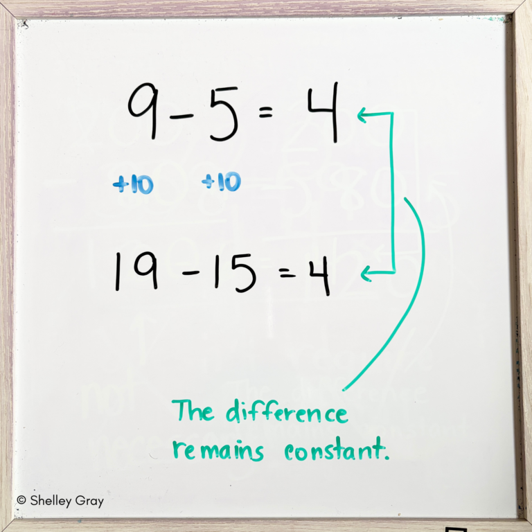 Constant Difference: A Key Mental Math Strategy - Shelley Gray